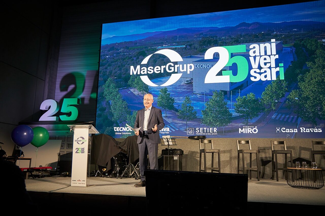 Celebrando nuestro 25 aniversario en nuestra nueva sede corporativa - MASERGRUP